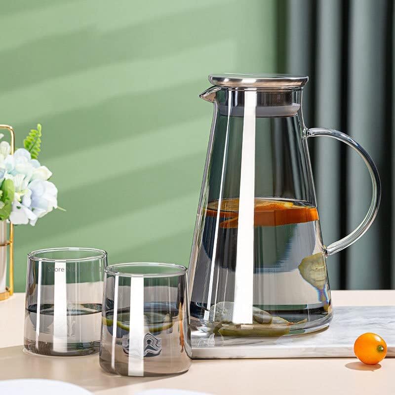 Borosilicate Glass Pitcher Jug Set – Durable & Elegant